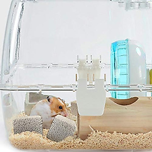 PINVNBY 15 Pcs Rabbits Lava Blocks Bunny Teeth Grinding Stone Small Animal Mineral Calcium Stone Chews Toy for Hamsters,Chinchillas and Parrot