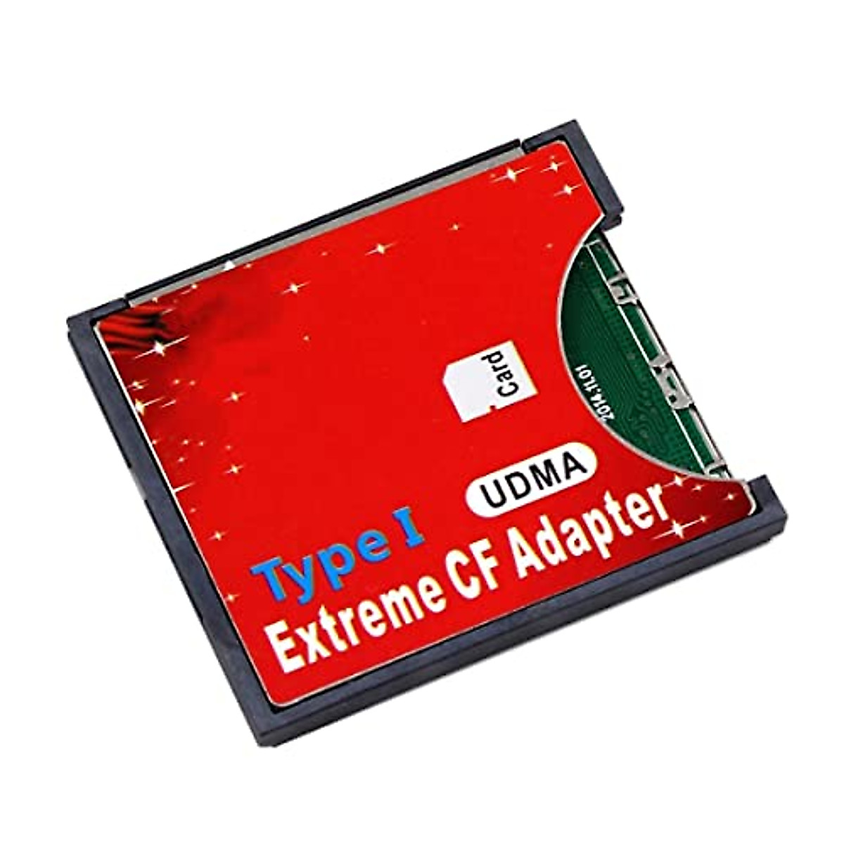 ChenYang SD SDHC SDXC to CF Type I Compact Flash Memory Card Adapter Reader Support16/32/64/128/256GB CF to SD Card Converter