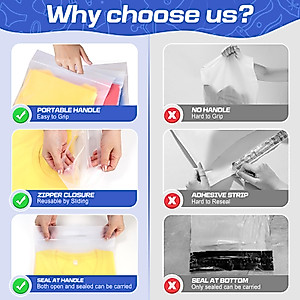 BoxLegend Shirt Folder Board V3 with Shirt Bags Zipper 11x14 inch Pack of 100 Shirt Packaging Frosted Shipping Bags with Handle