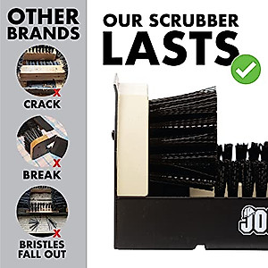 JobSite The Original Boot Scrubber - All Weather Industrial Shoe Cleaner & Scraper Brush, pack of 6