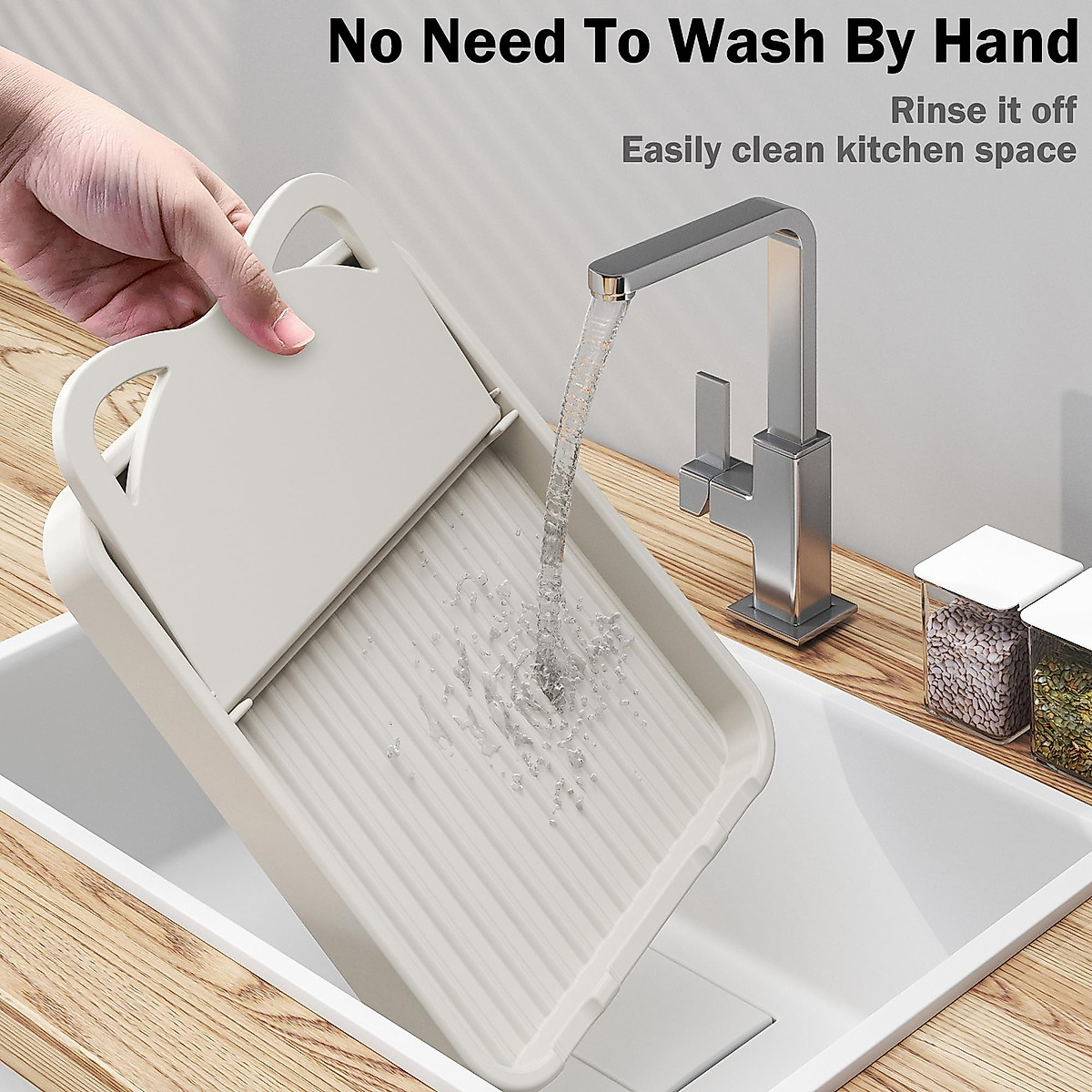 H&W 2Pcs Spoon Rest with Lid Holder,Foldable Spoon Holder for Kitchen Counter,Cat Pot Lid Holder for Spoons,Pot Lids,Spatulas,Utensils,Forks(2pcs Black)