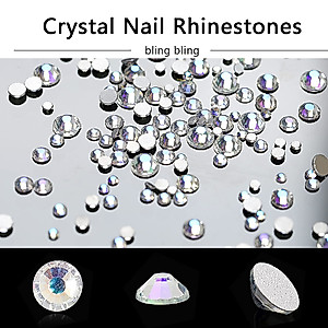 Acrylic Butterfly Flower Bear Nail Art Pendant Art, Multi-shape Pearl Rhinestone Golden Metal Applique Jewelry Accessories Production (S1-Bow Rhinestones)