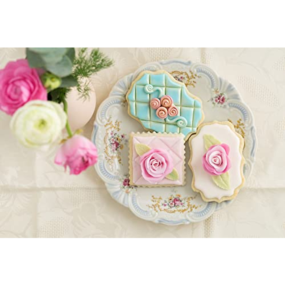 Bakerpan Stainless Steel Cookie Cutter Plaques II Set of 2