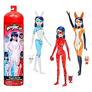 Miraculous: Ladybird and Black Cat Time to Transform Marinette Doll