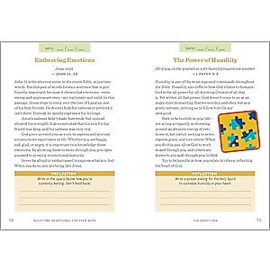 Nighttime Devotional for Teen Boys: 5-Minute Devotions to Guide Daily Reflection