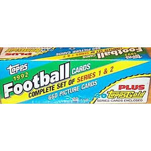 1992 Topps Football Factory Sealed Set, Reggie White, Steve Young and Many Others! by Topps