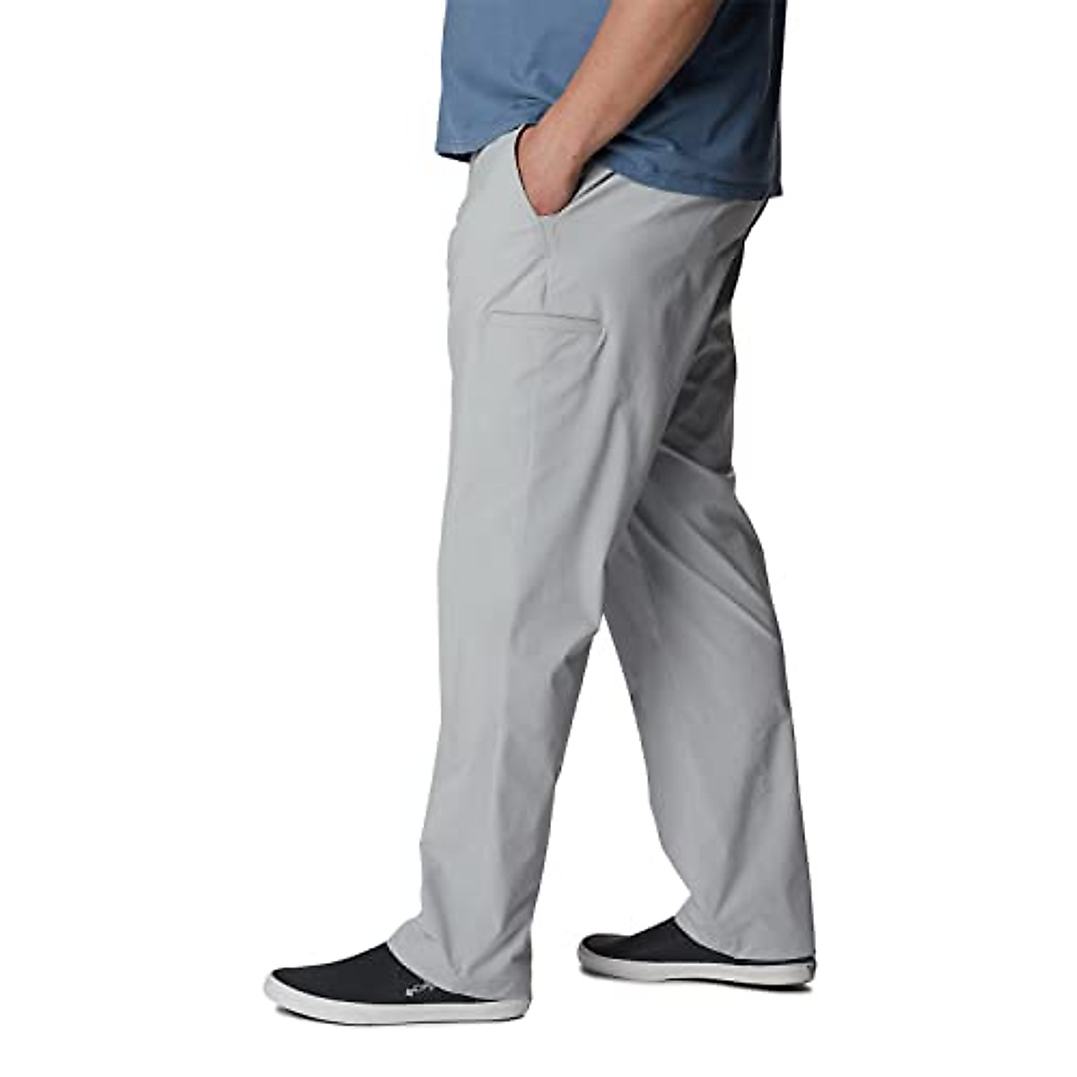Columbia Men's Standard Terminal Tackle Pant, Cool Grey, 34W x 32L