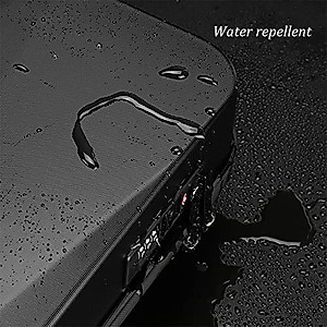 Anti Theft Hard Shell Business Backpack,Waterproof Travel Backpack, USB 15.6 Inch Laptop Backpack for Men (Black, Expandable)