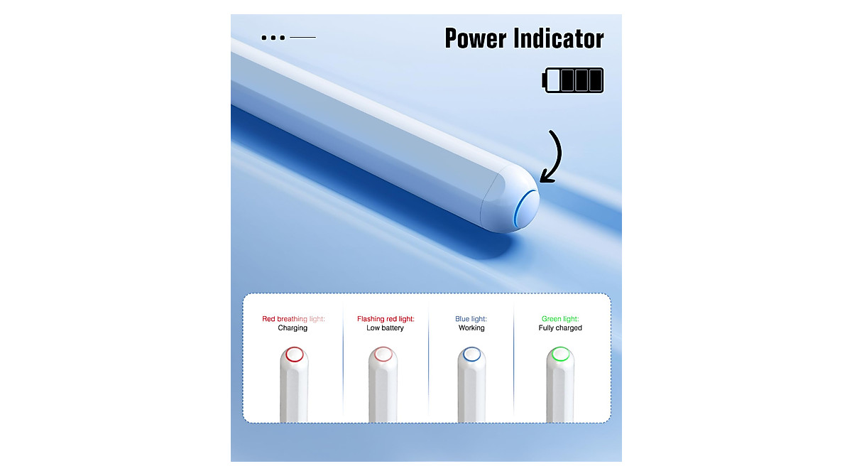 MoKo iPad Pencil 2nd Gen with Magnetic Wireless Charging - Compatible ...
