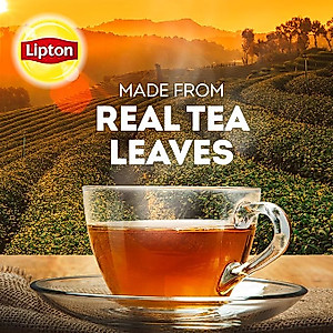 Lipton Black Tea Bags, Hot or Iced, Black tea with Caffeine, 240 Total Bags (20ct - Pack of 12)
