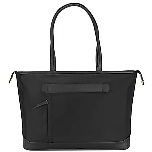 Targus Laptop Tote Bag for Women 15 Inch Water Resistant Lightweight Computer Laptop Bag Women Business Office Work Bag Briefcase Large Travel Handbag Shoulder Bag Stylish Laptop Bag, Black (TST599GL)