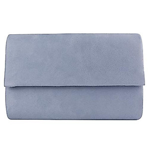 WGS Small Clutch Purse Accessories Holder Outdoor Sling Bag with Metal Chain Strap