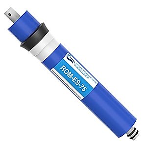 Vegebe 75 GPD RO Membrane Filter 12"x1.8" Reverse Osmosis Membrane Element Replacement Fits Under Sink RO Drinking Water Filter Filtration Purifier System, 1 Pack