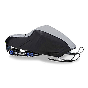 600 Denier Snowmobile trailerable Cover Compatible for The 2019-2023 Ski Doo Bombardier Model Freeride 850 E-TEC 165 snowmachine sled.