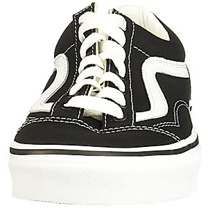 Vans Men's Old Skool Sneaker (10, (Canvas) Black/True White, numeric_10)