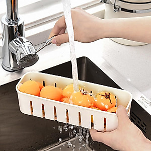 Refrigerator Organizer with Lids, Airtight Fruit Storage Containers for Fridge with Lids and Handle, BPA-Free Food Storage Container with 4 Removable Colander, Refrigerator Organizer Bins (2PCS)