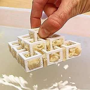 eSUN Water Soluble PVA Filament 1.75mm, 3D Printer Filament PVA, 0.5KG Spool 3D Printing Filament for 3D Printers, Natural