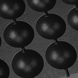 Takoyaki Pan, 16 Holes Takoyaki Pan Home Kitchen 16-Cavity Baking Japanese Octopus Ball Maker Grill Plate Black