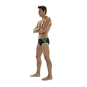 Speedo Splash Spliced Brief (36-38 Only),Blue(004),36