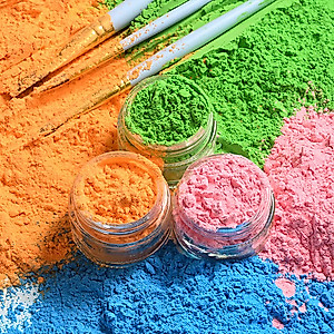 2 Pack Small Glass Jar with Lid, Tecohouse 4 oz Glass Jars with Stickers, Glass Lotion Jars with Lids & Inner Liners, Toiletries Container for Slime, Makeup, Cream, Lotion, Cosmetic