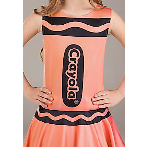 Fun Costumes Kid's Red Crayon Dress, Large