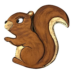 LILIAO Squirrel Cookie Cutter - 3.8 x 4 inches - Woodland Animal Biscuit and Fondant Cutters - Stainless Steel