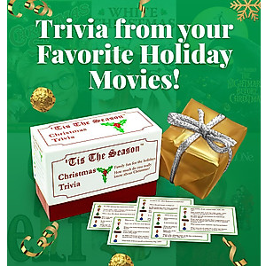 Christmas Trivia | Over 3 Million Copies Sold | The Classic and Original Christmas Trivia Game | (Updated!) with 300 Cards, 1800 Questions Across 6 Categories