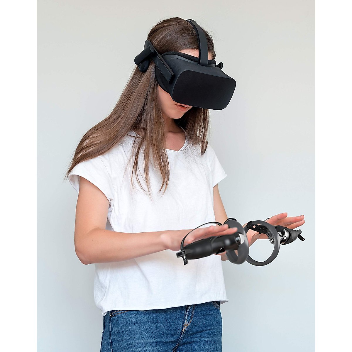 Skywin- Grip For Controllers - Anti Drop Touch Controller Grips, Compatible with Oculus Quest 2, Oculus Rift S, HTC Vive, and PlayStation VR controllers