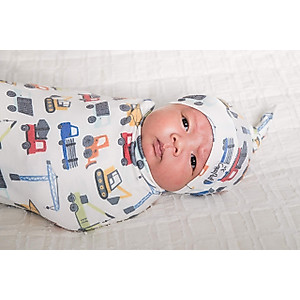 Copper Pearl Large Premium Knit Baby Swaddle Receiving Blanket Diesel