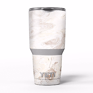 Design Skinz Slate Marble Surface V33 - Skin Decal Vinyl Wrap Kit Compatible with The Yeti Rambler Cooler Tumbler Cups