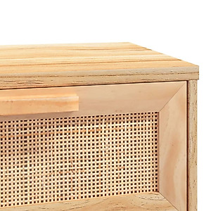 Tidyard Coffee Table with 3 Storage Drawers, Engineered Wood Sofa Side Table, Wooden Couch End Table for Living Room Home Furniture 31.5 x 15.7 x 11.8 in Brown Small Space