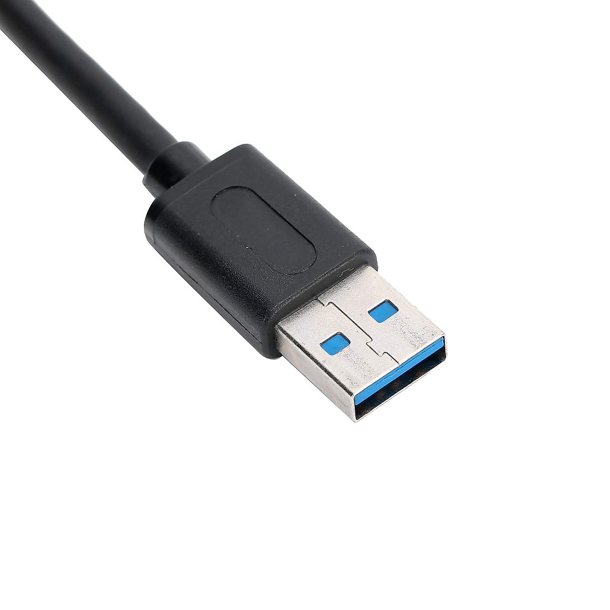 wendeekun Aluminum Portable External Solid State Drive SSD Hard Shell, Solid State Drive M.2 to USB3.1 NVME Key Adapter M2 SSD Hard Shell Computer Accessories,Sturdy and Wear-Resistant