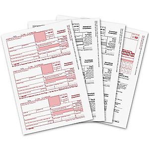 1099 NEC Forms 2022, 1099 NEC Laser Forms IRS Approved Designed for QuickBooks and Accounting Software 2022, 4 Part Tax Forms Kit, 25 Vendor Kit – Total 38 (108) Forms