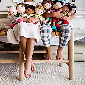 HABA Snug Up Soft Doll Jada 11.5" with Black Hair - Machine Washable