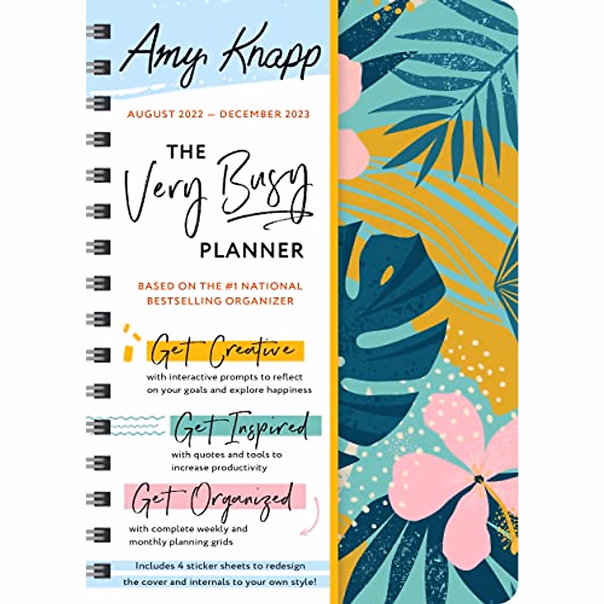 2023 Amy Knapp's The Very Busy Planner: 17-Month Weekly Organizer for Women with Stickers (Student and Family Planner, Thru December 2023) (Amy Knapp's Plan Your Life Calendars)