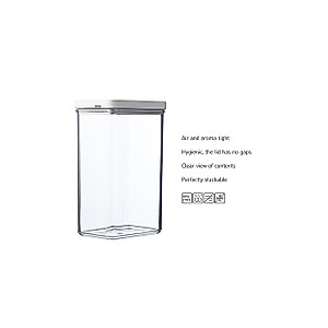 Mepal Food Storage Containers 3-Piece Set - Storage Boxes with Lids - Kitchen Container & Organizer - Airtight Food Storage Container - 700 ml, 1100 ml & 2000 ml - Nordic sage