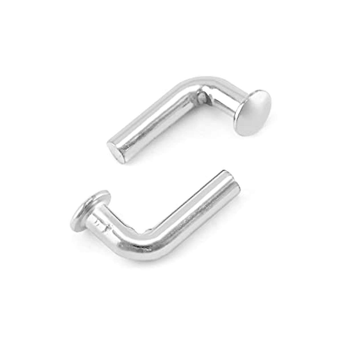 QWORK Pallet Rack Drop Pin, 50 Pcs M8x30mm Heavy Duty J Bolt Safety Universal Pins, Accessory Shelving System, Easy installtion Cross Beam Locker Drop Pin