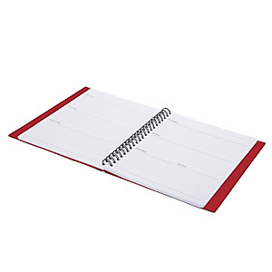 Mintra Office Undated Weekly/Monthly Planner (Letter, Chili Oil)