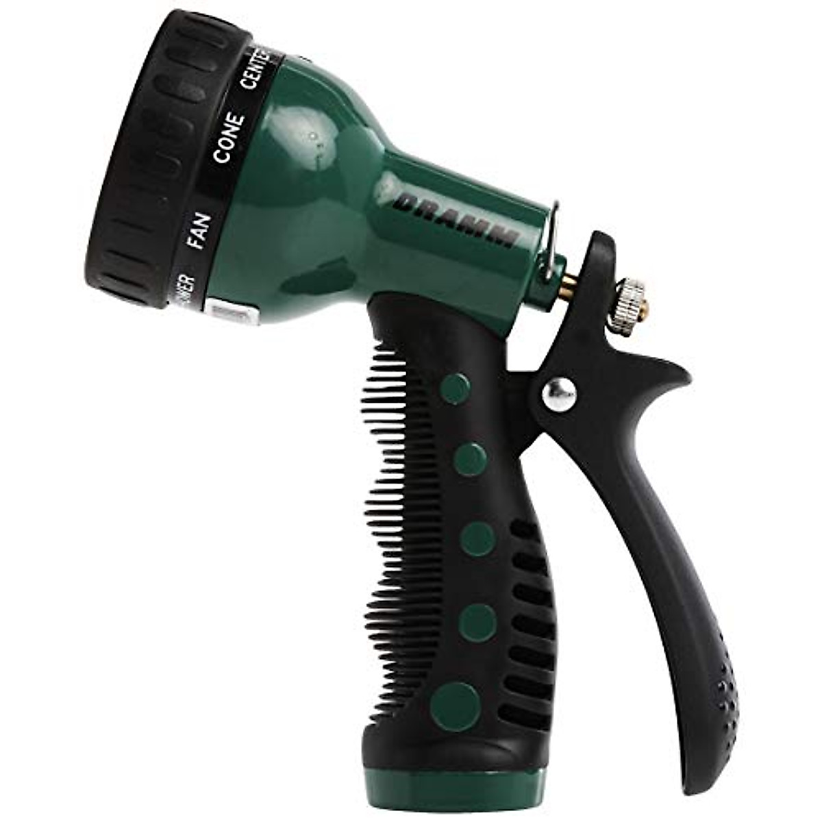 Dramm 12704 9-Pattern Revolver Spray Nozzle, Green
