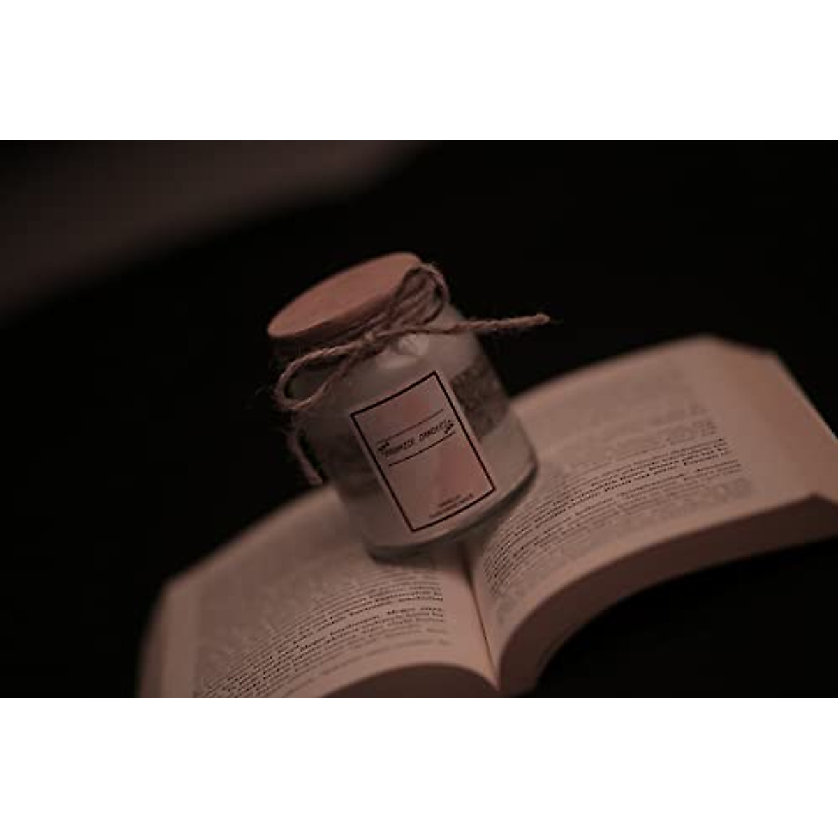 All-Natural Highly Vanilla Scented Premium Glass Jar Candles for Home and Office, Candles for Home Scented, Candle for Engagement, Large Candles 14 Oz, Long Burn time, Fine Home Fragrance