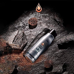 Gold Series Black Truffle Shampoo – Gentle Deep Cleansing Shampoo – Intense Nourishing & Moisturizing Shampoo for Dry, Damaged or Color Treated Hair – Promotes Scalp and Hair Health, 10.14oz