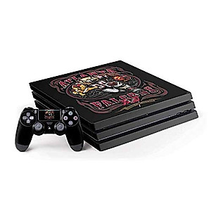 Skinit Decal Gaming Skin Compatible with PS4 Pro Console and Controller Bundle - Officially Licensed NFL Atlanta Falcons Running Back Design