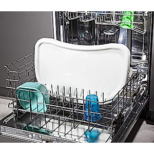 Jeep Classic Convertible 2-in-1 High Chair for Babies and Toddlers with Adjustable Height, Recline & Footrest - Dishwasher Safe Meal Tray, Midnight Black