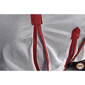 HILASON 69 Inches Horse Ultra Violet Rays Protect Mesh Bug Mosquito Horse Fly Sheet Summer Spring | Fly Sheet | Horse Turnout Sheet | Fly Sheet for Horses | Bug and Mosquito Protection | Fly Sheet for