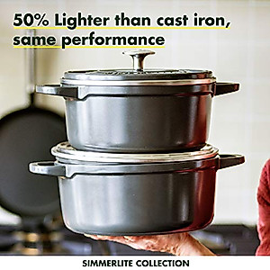 GreenPan SimmerLite 10'' Grill Pan, 11', Slate