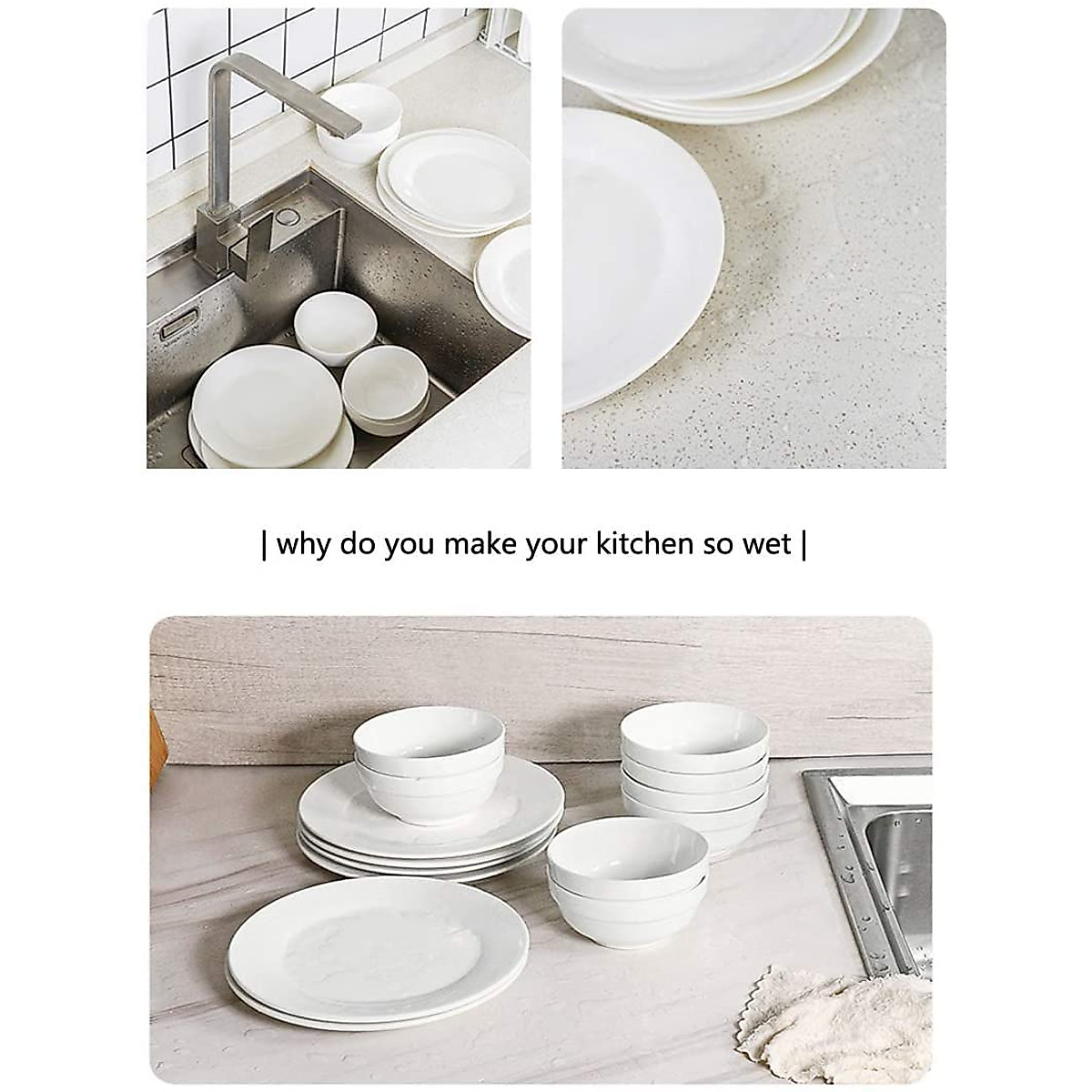 Dullrout Roll Up Dish Drying Rack 17.8 inch x 11.2 inch, Over The Sink Dish Drying Rack, Rollable Stainless Steel Sink Rack for Kitchen Organization, Foldable/Heat-Resistant/Easy to Store