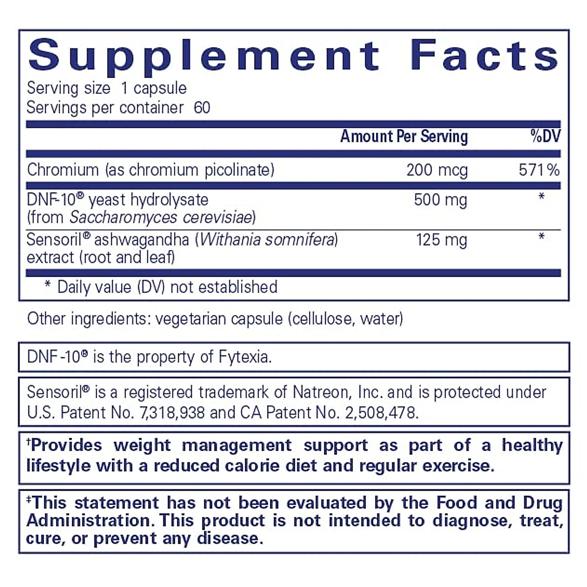 Pure Encapsulations PureLean Satiety | 60 Capsules
