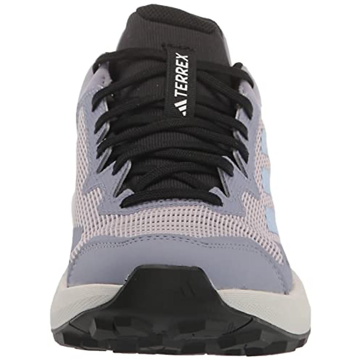 adidas Women's Terrex Trailrider GTX Trail Running Shoe, Silver Violet/Blue Dawn/Coral Fusion, 8