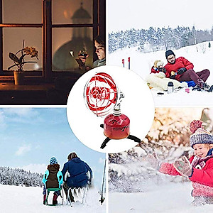 Outdoor Camping Gas Heater Warmer Heating with Stand Portable Gas Stove Outdoor Stove Fishing Hunting Propane Tent Heater