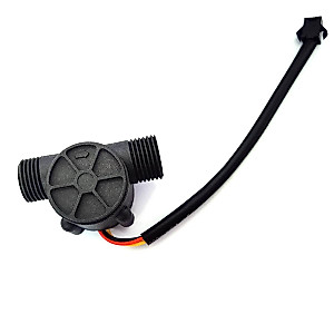 Kiro&Seeu 1/2" Water Flow Hall Sensor Control Switch Fluid Flow Meter Flowmeter Counter 1-30L/min